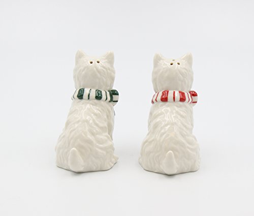 Cosmos Gifts 56579 Western Terrier Westies With Scarf Salt and Pepper Shakers
