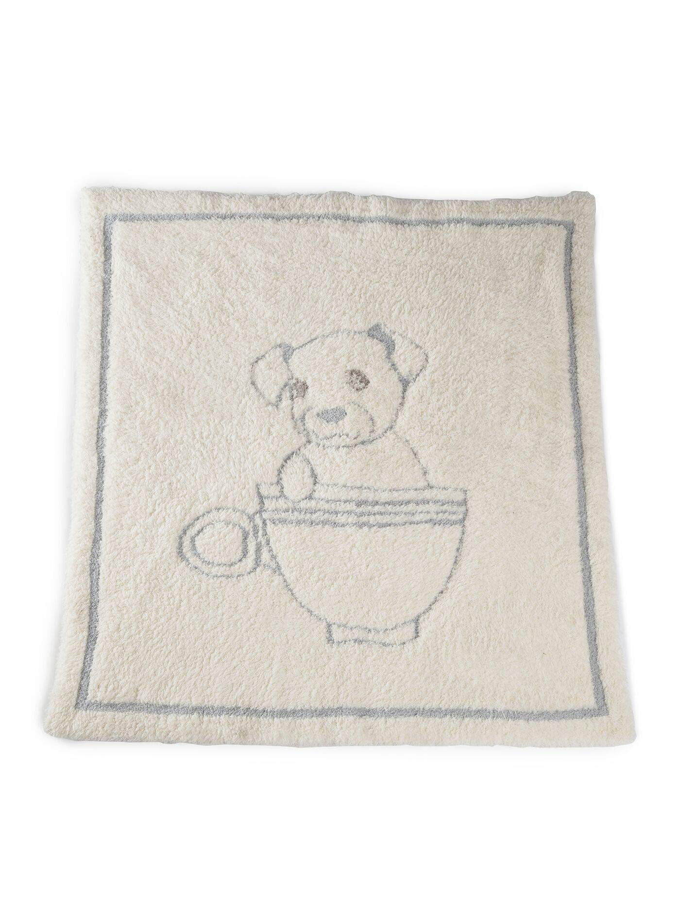 Barefoot Dreams CozyChicTeacup Puppy Blanket, Baby Blanket, Ocean