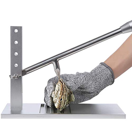 Hoomuda Upgrade Oyster Shucker - Premium Oyster Opener Tool Make Shucking Oysters a Breeze