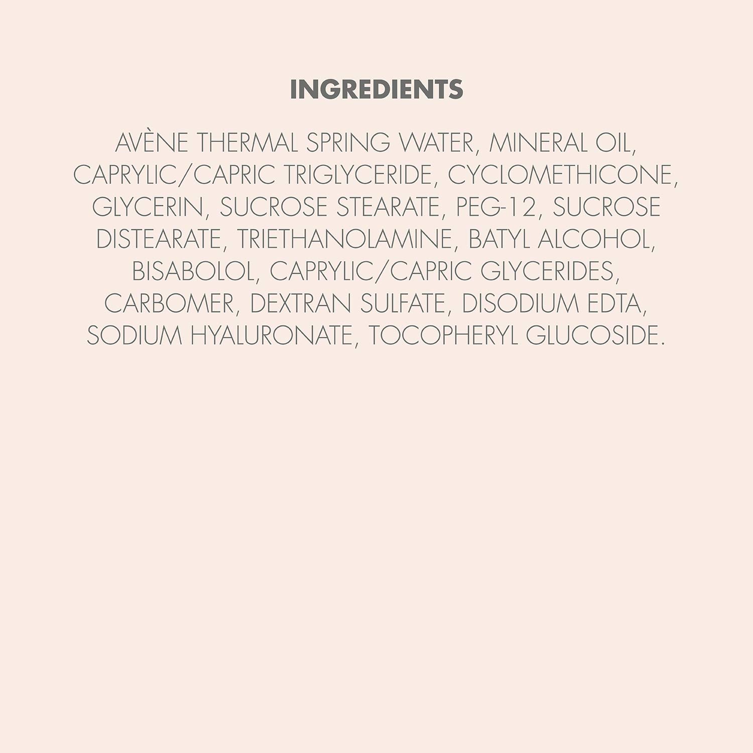 Avene Soothing Eye Contour Cream, Fragrance Free, Eczema Prone, Sensitive Skin 0.33 Oz