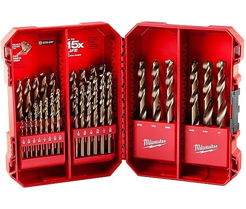 29 Pc. Cobalt Red Helix Drill Bit Kit