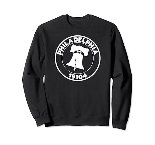 19104 Zip Code Philly Neighborhood Philadelphia Liberty Bell Sweatshirt