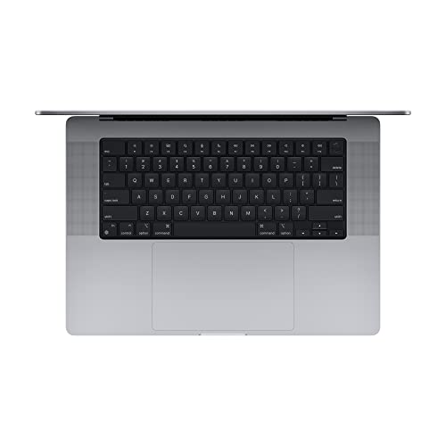 Apple Late 2021 MacBook Pro M1 Pro chip 10-core CPU (16 inch, 16GB RAM, 1TB SSD Storage) (QWERTY English) Space Gray (Renewed Premium)