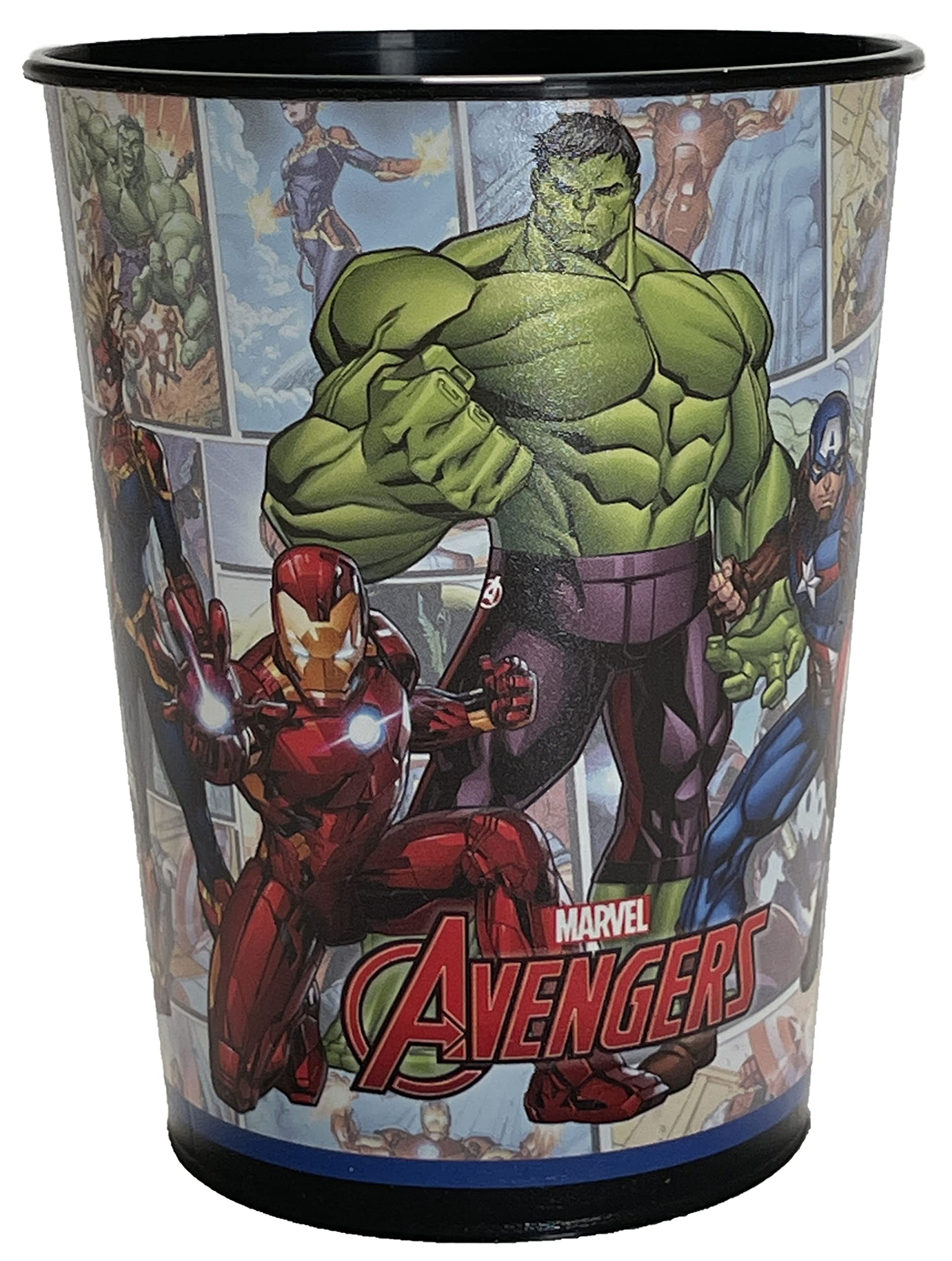 Avengers Battery Powered Bundle featuring IronMan with 2 Minute Timer, Matching Avengers Rinse Cup, Tooth Saver Necklace, and Bag for when on the Go!