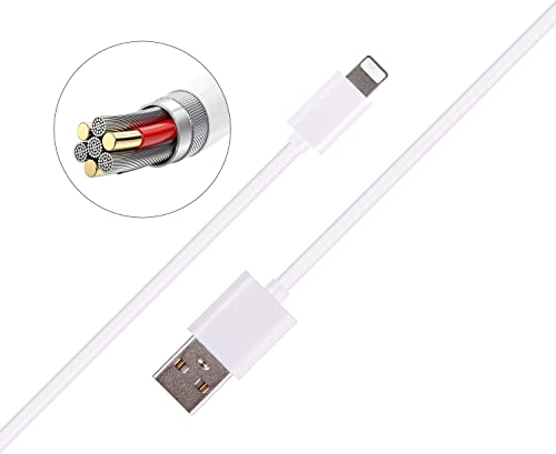 Charger Adapter for Apple Pencil Adapter Compatible with iPad Pro Pencil Accessories Male to Female Flexible Connector 2in1 Charging Cable 150CM