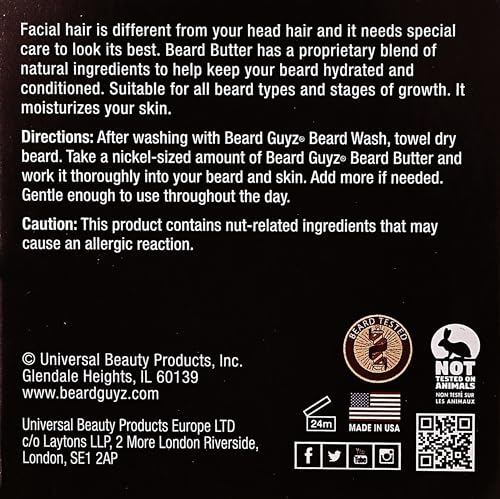 Beard Butter Original Formula, 4 Ounce (Packaging may vary)