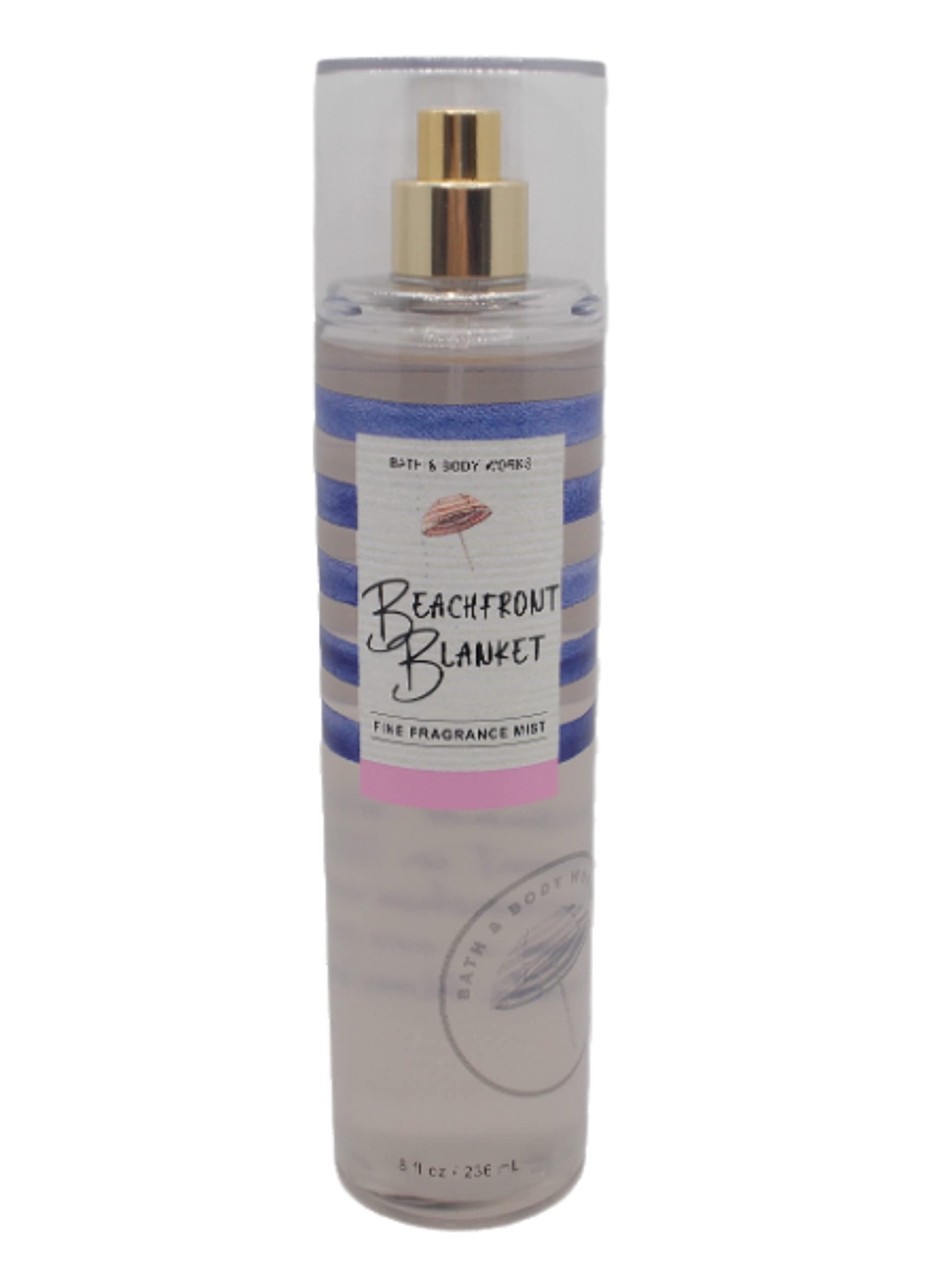 Bath and Body Works BEACHFRONT BLANKET Fine Fragrance Mist 8 Fluid Ounce (2020 Limited Edition)