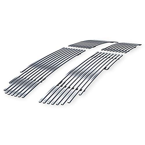 APS Compatible with Ram 1500 2006-2008 & 06-09 2500 3500 Main Upper Stainless Steel Chrome Billet Grille Grill Insert D65719A