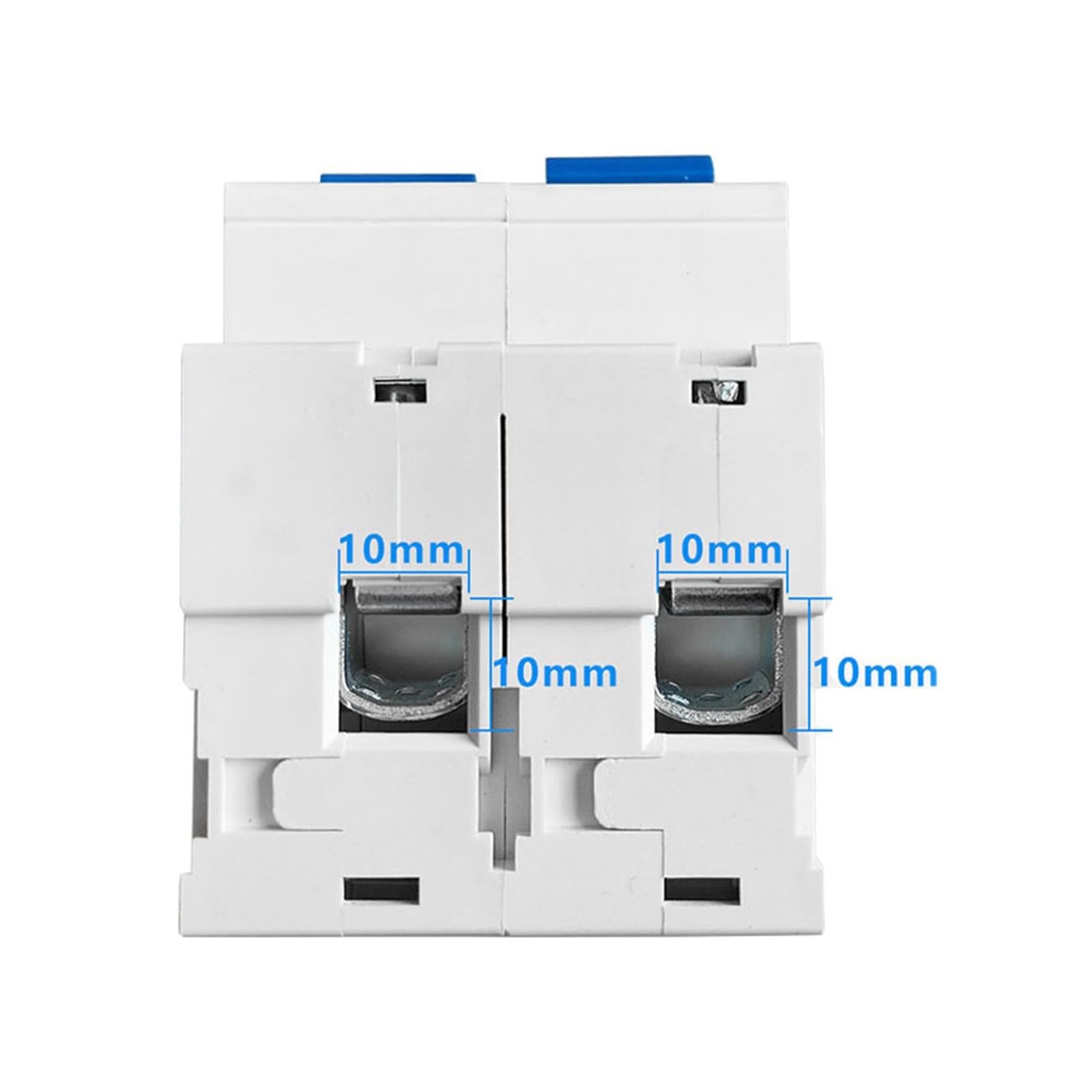 1PCS 12v-125v DC Circuit Breaker 2P Power Switch Protection Switch 80A100A125A150A200A250A Battery Protector asynchronous Switch (Size : KL4-3b, Color : 150A)