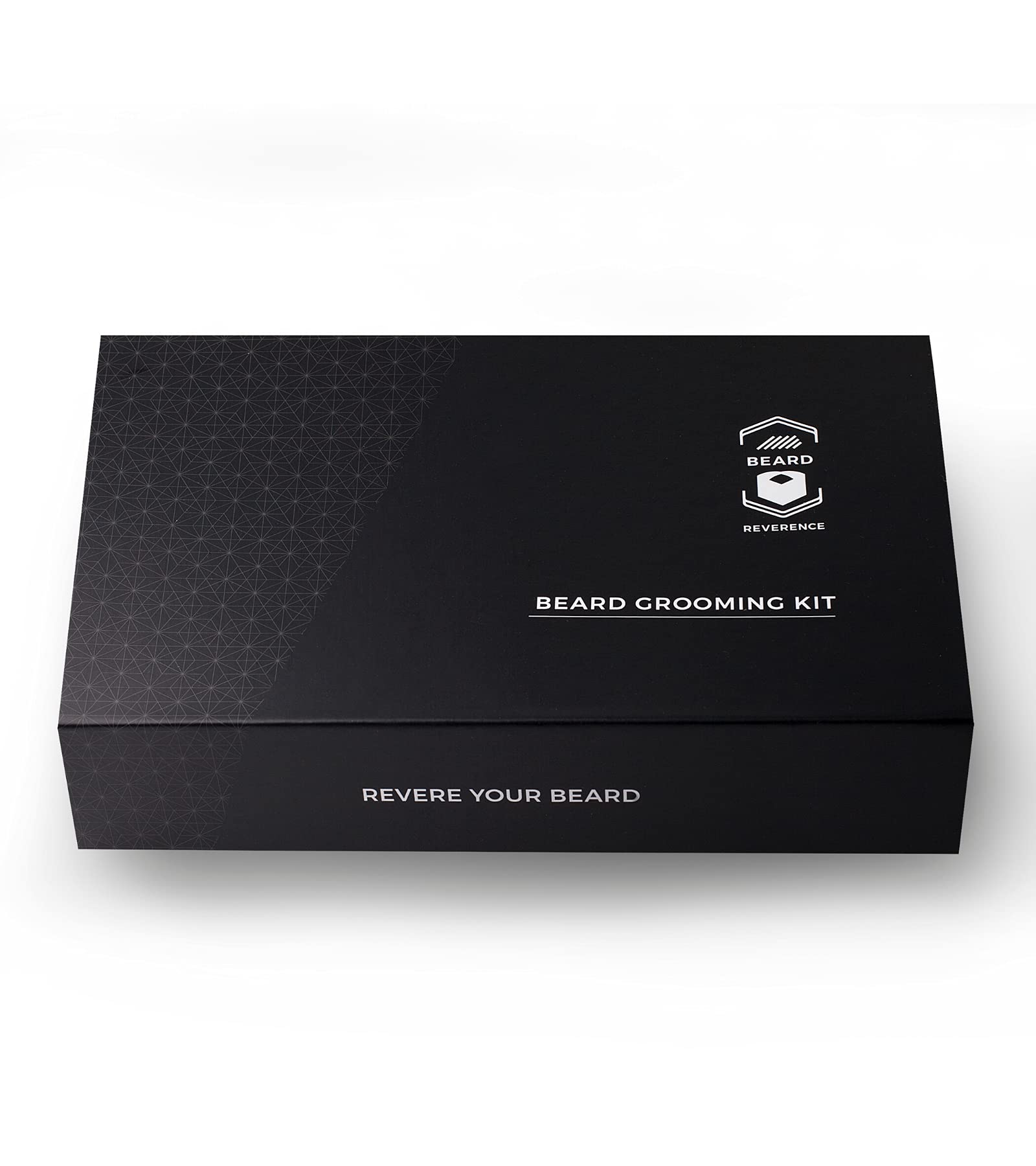 Beard Reverence Premium Beard Grooming Kit for Men Care w/Upgraded Travel Bag – All-Natural Beard Oil, Beard Balm Butter Wax, Beard Wash, Scissors, Comb, Boar Bristle Brush with Gift Set Box