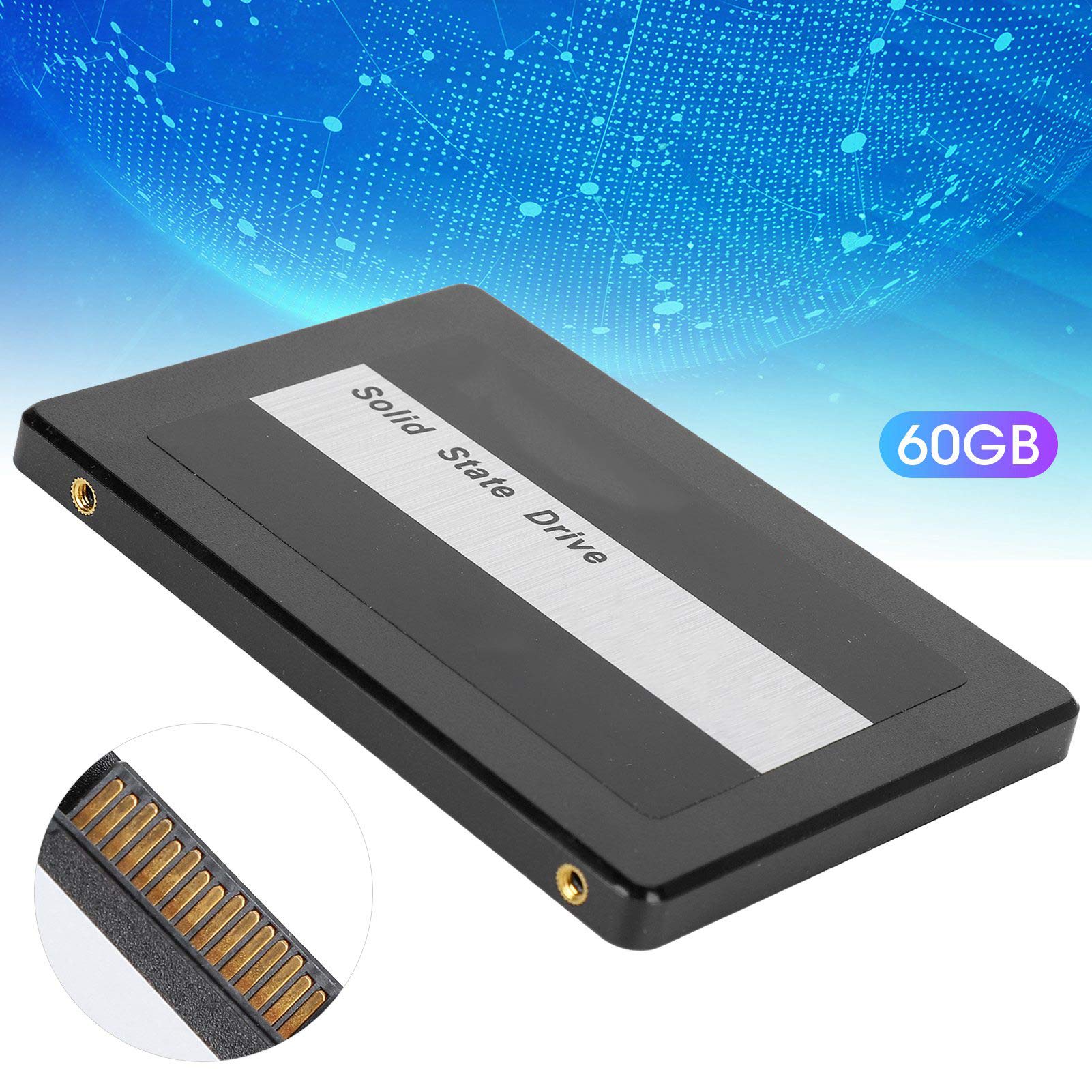 Estink Built-in Solid State Drive,SSD Computer Hard Drive,No Need to Drive,Portable and Practical,Compatible with Laptop/Desktop/MacBook,8GB/60GB/120GB/240GB/480GB/1TB (120G)