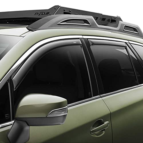 Auto Ventshade [AVS] In-Channel Ventvisor | 2009 - 2015 Nissan Maxima - Smoke, 4 pc. | 194100
