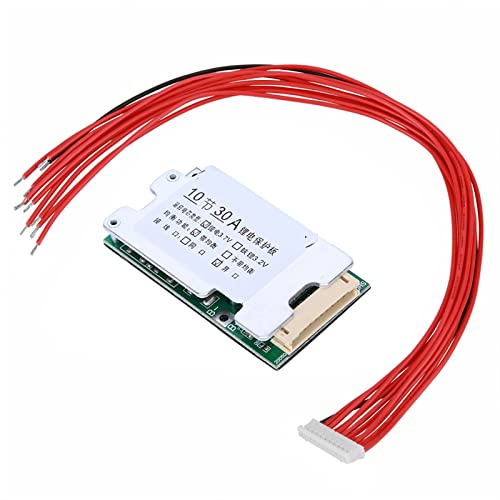 Battery Board,10S 36V 30A Cell Battery PCB Board with Balance Function