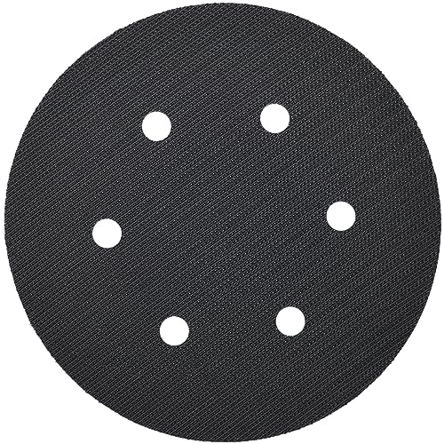 6 inch 6 Holes Premium Hook and Loop Pad Saver for Porter Cable 7336 & 97366 Random Orbital Sanders notably extends The Backing pad´s Lifetime,Multi Hole Pad Protector