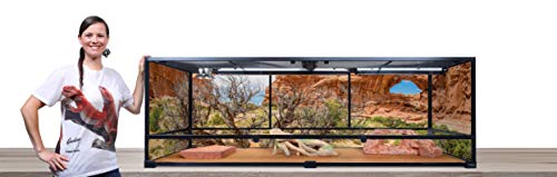 Carolina Custom Cages Terrarium, Giant Deep Tall 72Lx24Wx24H; Easy Assembly