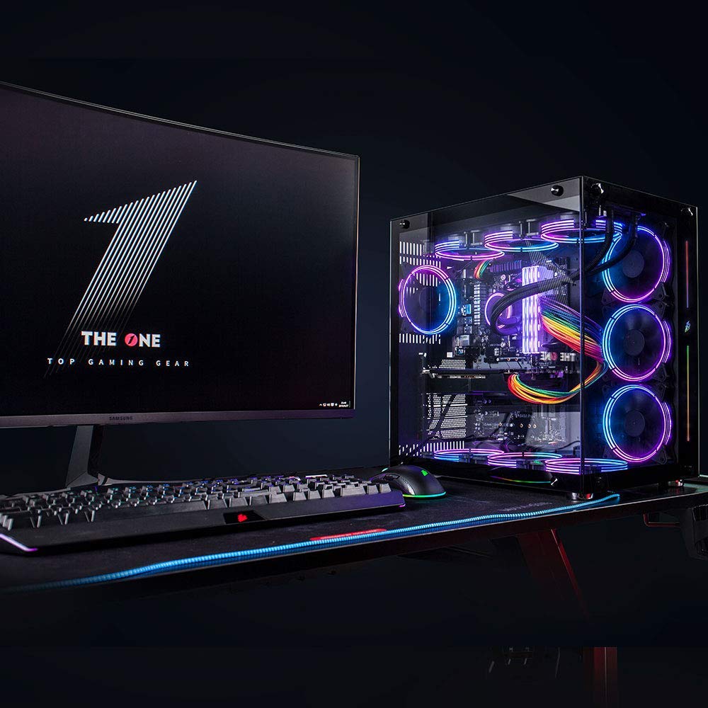 1ST PLAYER 120mm RGB Case Fan G3 Combo, 3 Pack Computer Fans for Gaming PC Cooling, High Performance Speed, Adjustable LED Lighting, Remote Control, Hydraulic Bearing Quiet, 5V 3PIN Motherboard Sync