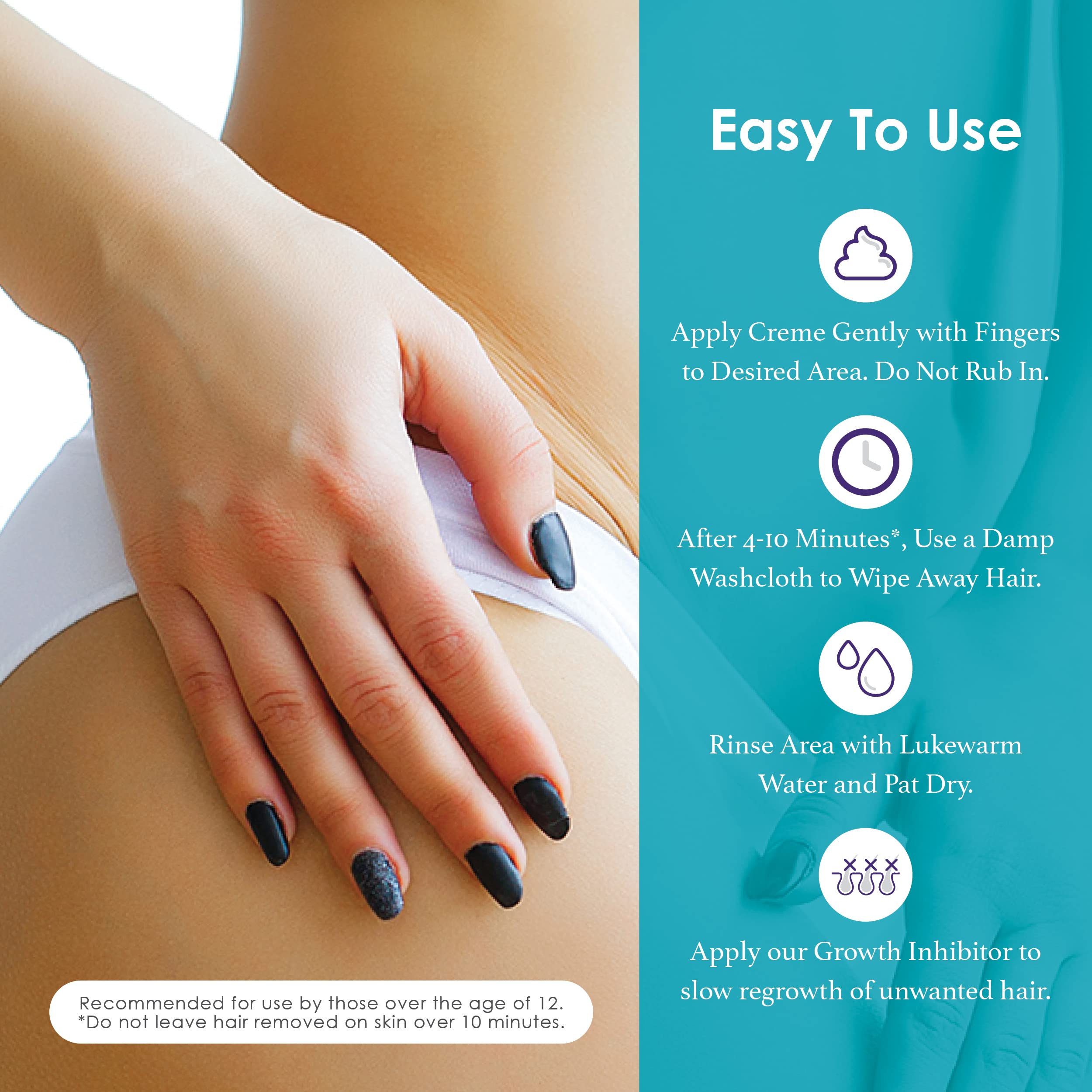 Bikini Zone Hair Removal Treatment Kit, 3 Fl Oz