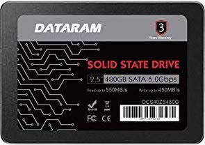 Dataram 480GB 2.5" SSD Drive Solid State Drive Compatible with ASUS Prime B350-PLUS