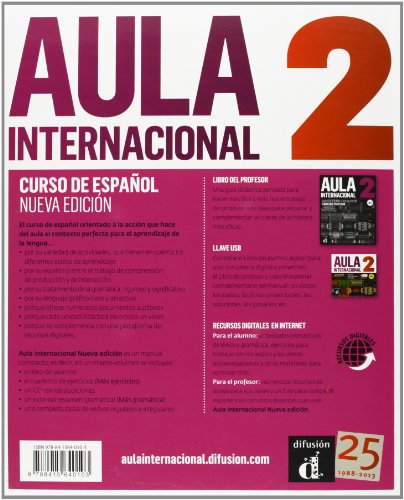 Aula Internacional Nueva edición 2 Libro del alumno: Aula Internacional Nueva edición 2 Libro del alumno (Spanish Edition)