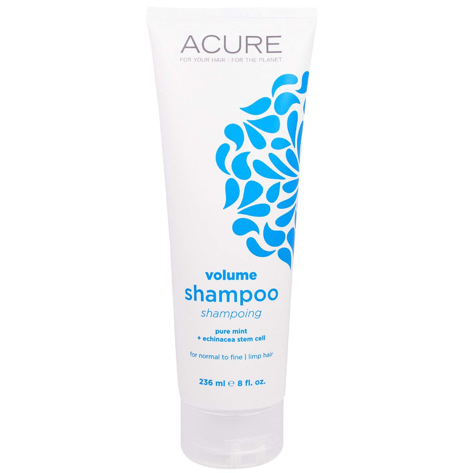 Acure Organics, Shampoo, Pure Mint + Echinacea Stem Cell, 8 fl oz