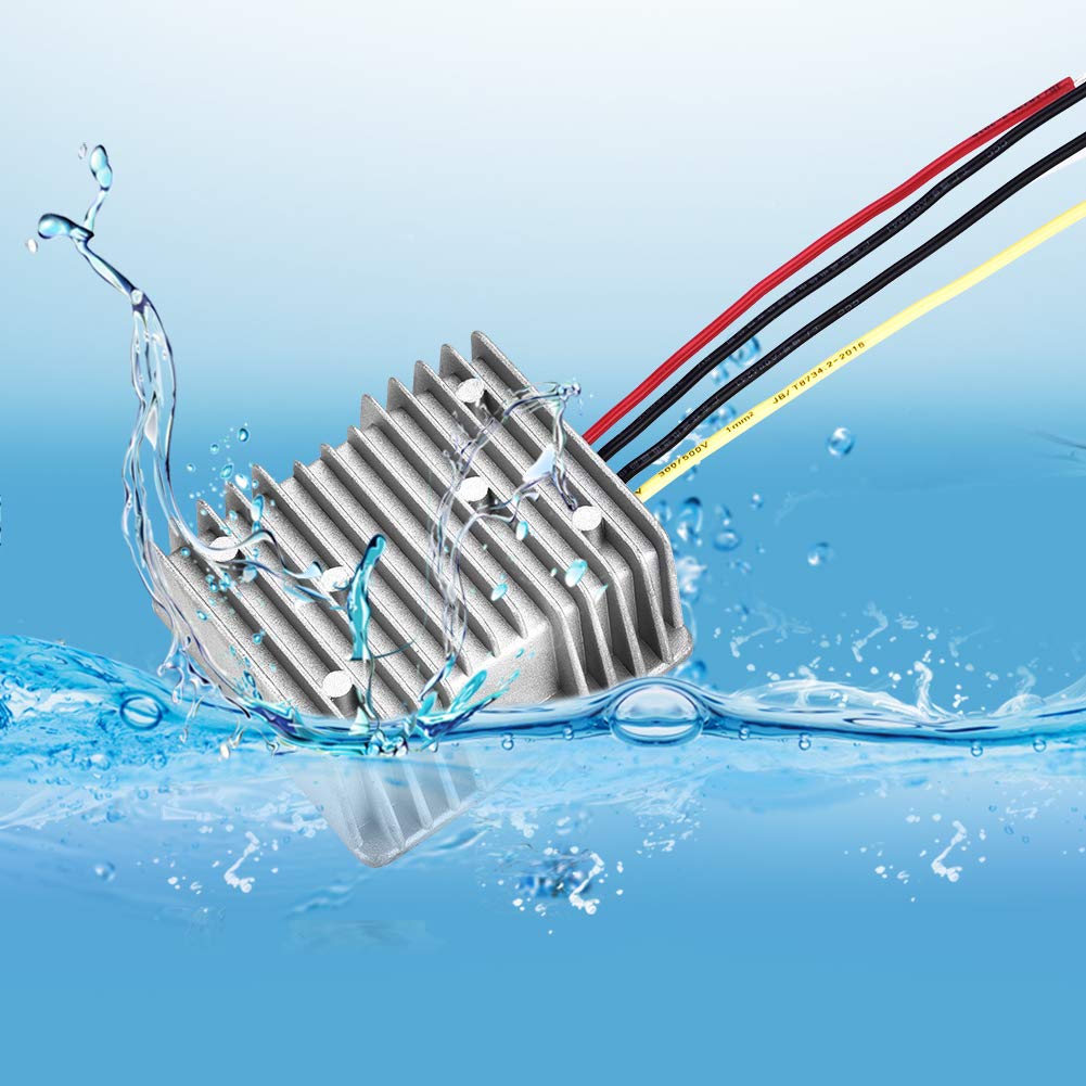 DC 24V Buck Module to 19V 5A Voltage Reducer Converter Waterproof DC/DC Buck Transformer Power Regulator