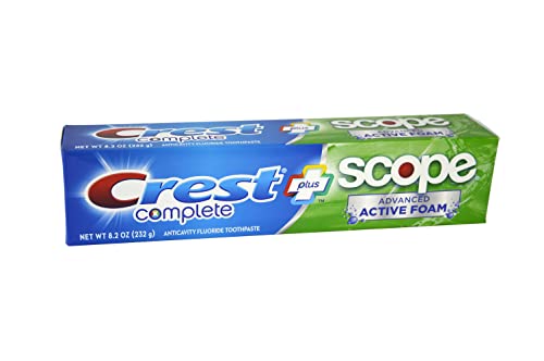Crest Complete Whitening + Scope Mint Outlast Toothpaste, 5 pk./7.3 oz
