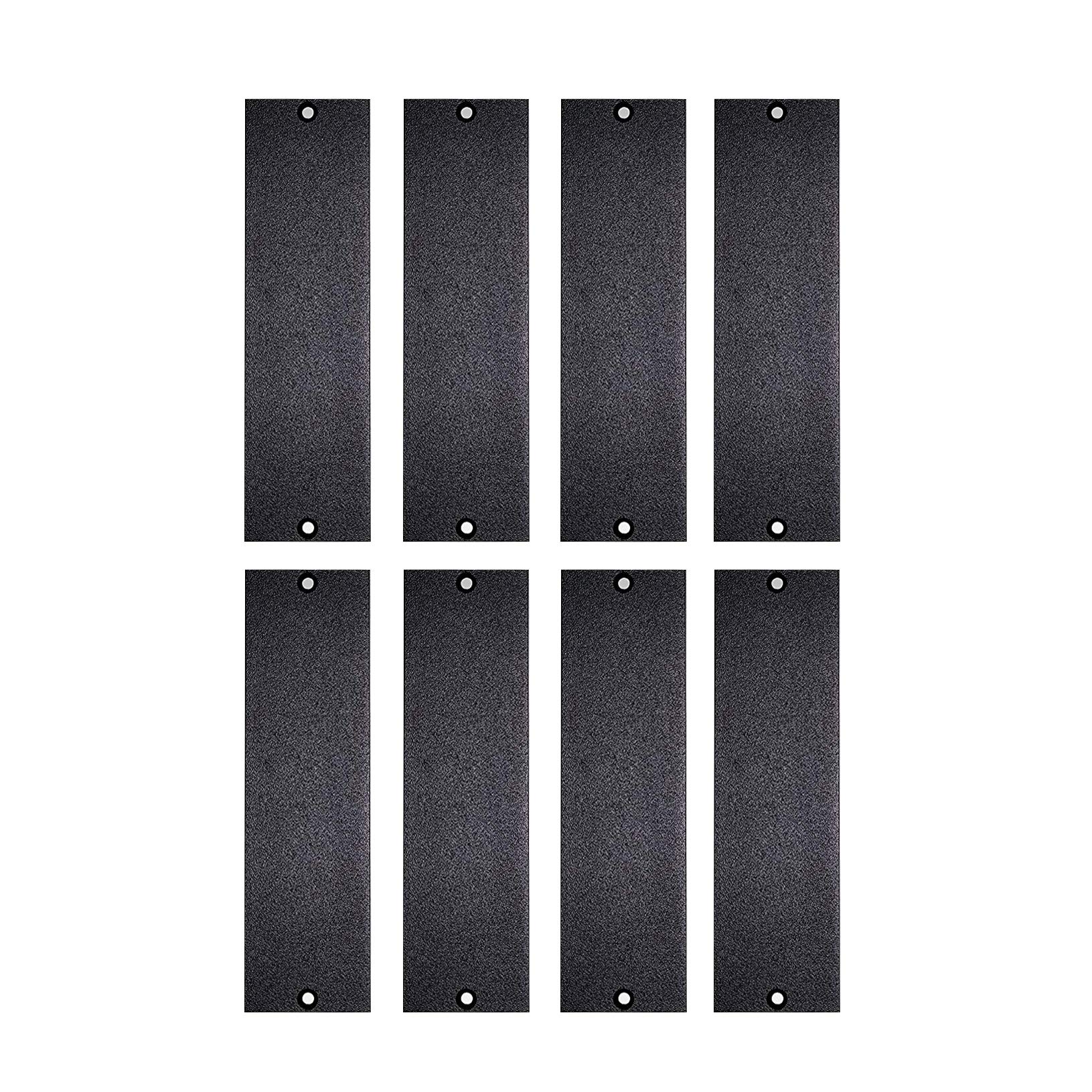 1U 500 Series Universal Blank Panel - 8 Pack