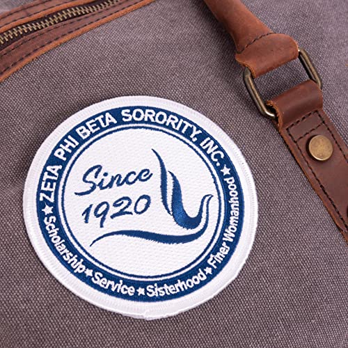 Desert Cactus Zeta Phi Beta Sorority Patch Embroidered Appliqué Sew or Iron On Greek Blazer Jacket Bag (Patch 7)