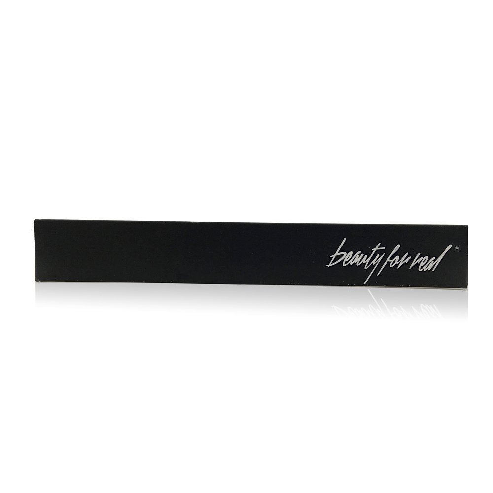 Beauty for Real Hi-Def Mascara, Just Black - Defining & Volumizing Lash Definer, Curls Lashes - Humidity & Smudge Proof - Micro Brush Ensures Versatile Application - 0.31 fl oz