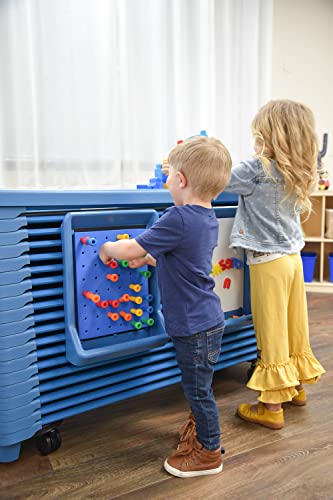 Angeles, AFB5727, Universal Cot Carrier, Fits All SpaceLine or Value Line Cots, Holds 24 Cots, Kids and Toddler Preschool or Classroom Storage Trolley