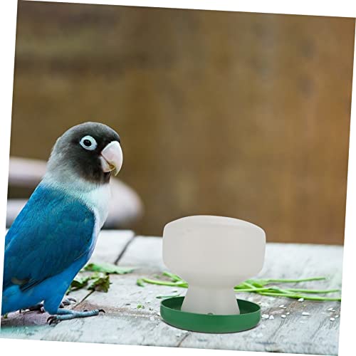 2pcs Nipple Tool Holder Nippler Bird Bowl Pet Waterer Finch Cockatiel Drinker Accessories Auto Plastic Supplies As Feeder Chinchilla Shown Autodrinker Quail Automatic Chicken