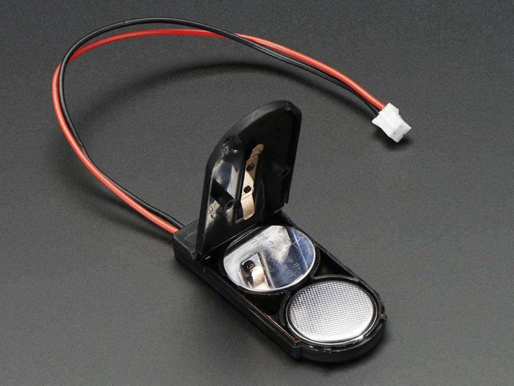 Adafruit 2 x 2032 Coin Cell Battery Holder - 6V output with On/Off switch [ADA783]