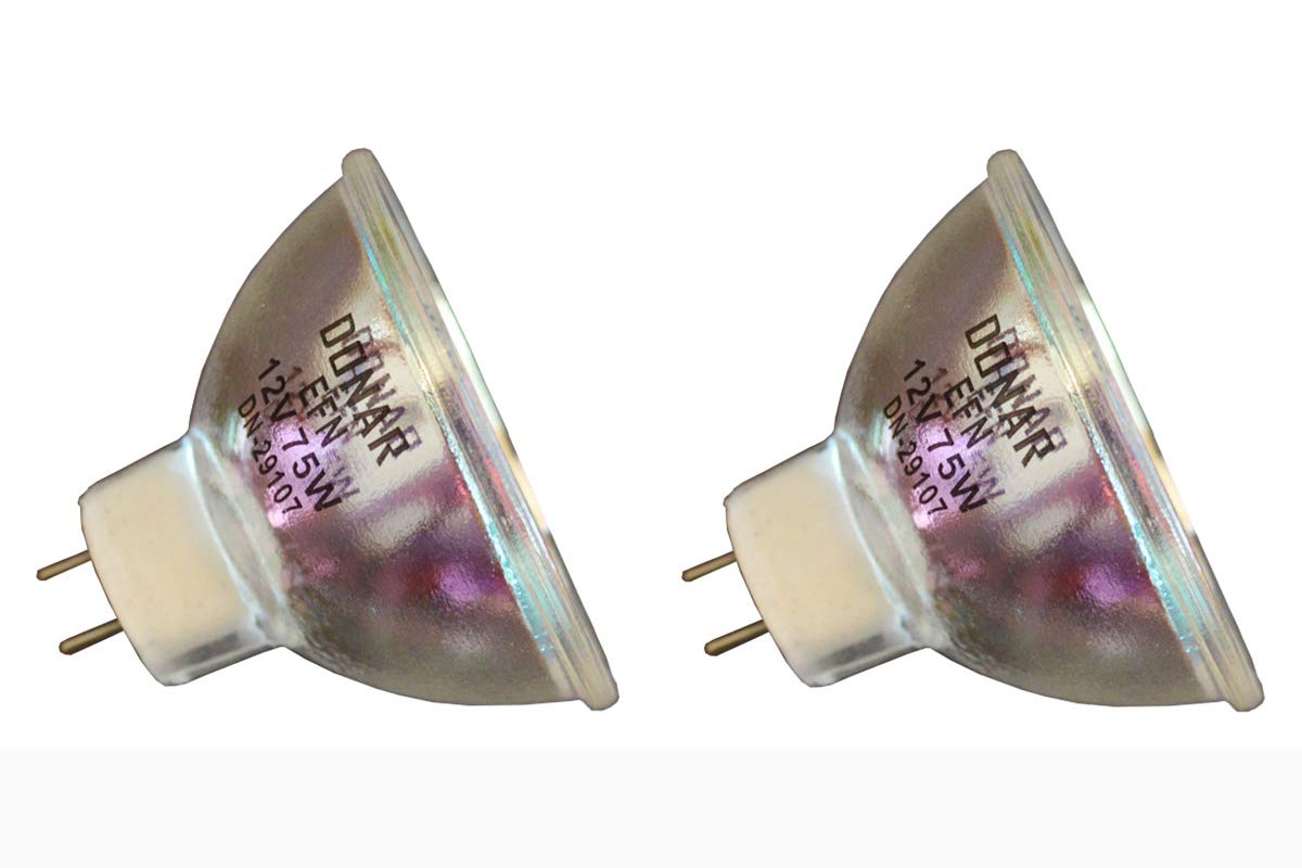 2pcs EFN 12V 75W RM-104 Donar Bulb for Microlite 12-075-27R - MVP Smart Scope 200-68538FO 6853FO 315028 - Product for Medicine 842031 Replacement Lamp Dental Medical