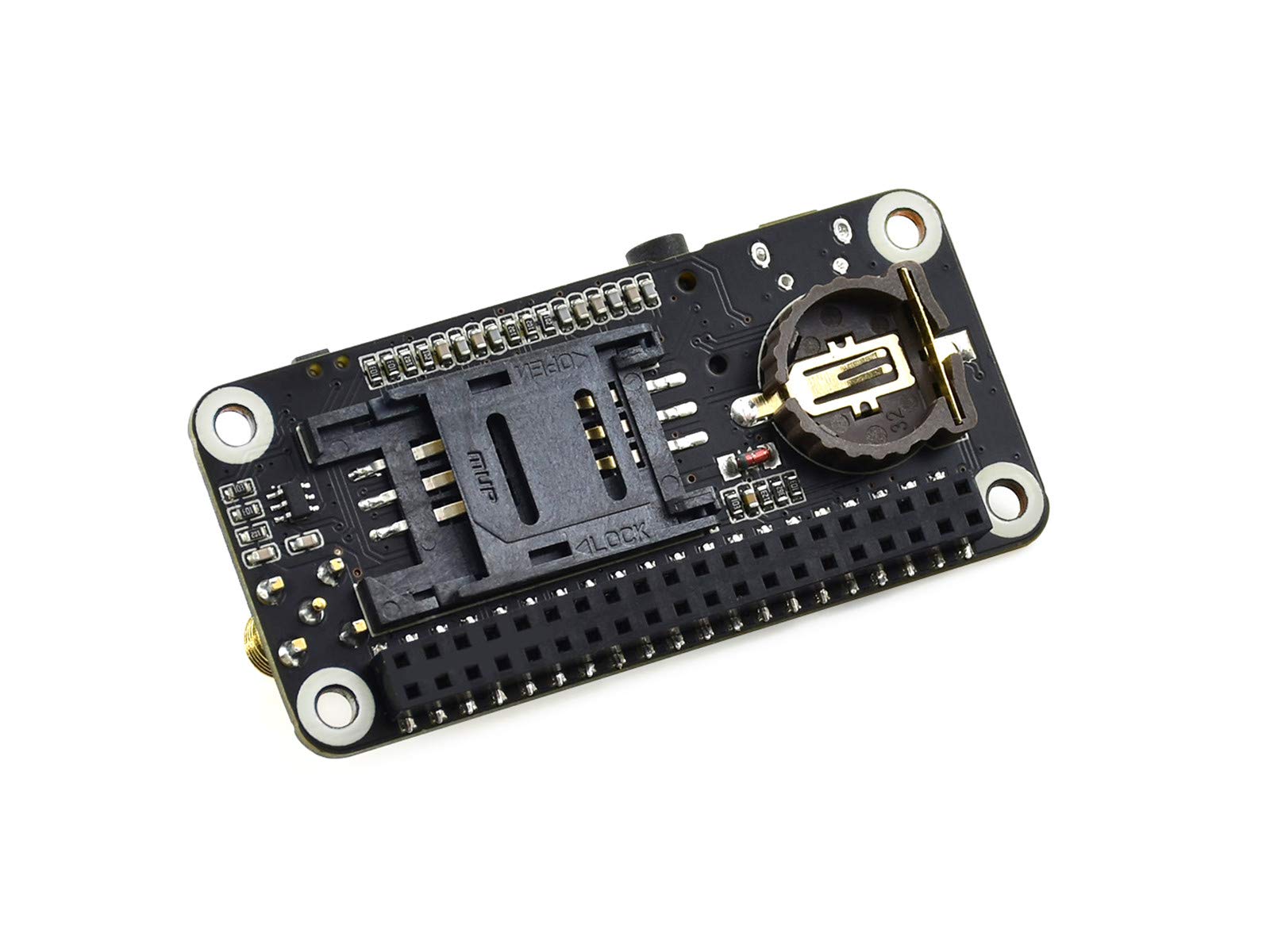 Ingcool GSM/GPRS/GNSS Bluetooth HAT Expansion Board for Raspberry Pi 4B/ 3B+/ 3B/ 2B/ Zero W/Zero, Based on SIM868 Module Supports SMS, Phone Call, Global Position, Transfer Data, etc.