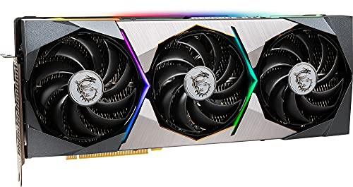 MSI Gaming GeForce RTX 3070 Ti 8GB GDRR6X 256-Bit HDMI/DP Nvlink Torx Fan 4 RGB Ampere Architecture Graphics Card (RTX 3070 Ti Suprim X 8G)