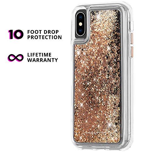 Case-Mate - iPhone XS Case - WATERFALL - iPhone 5.8 - Gold