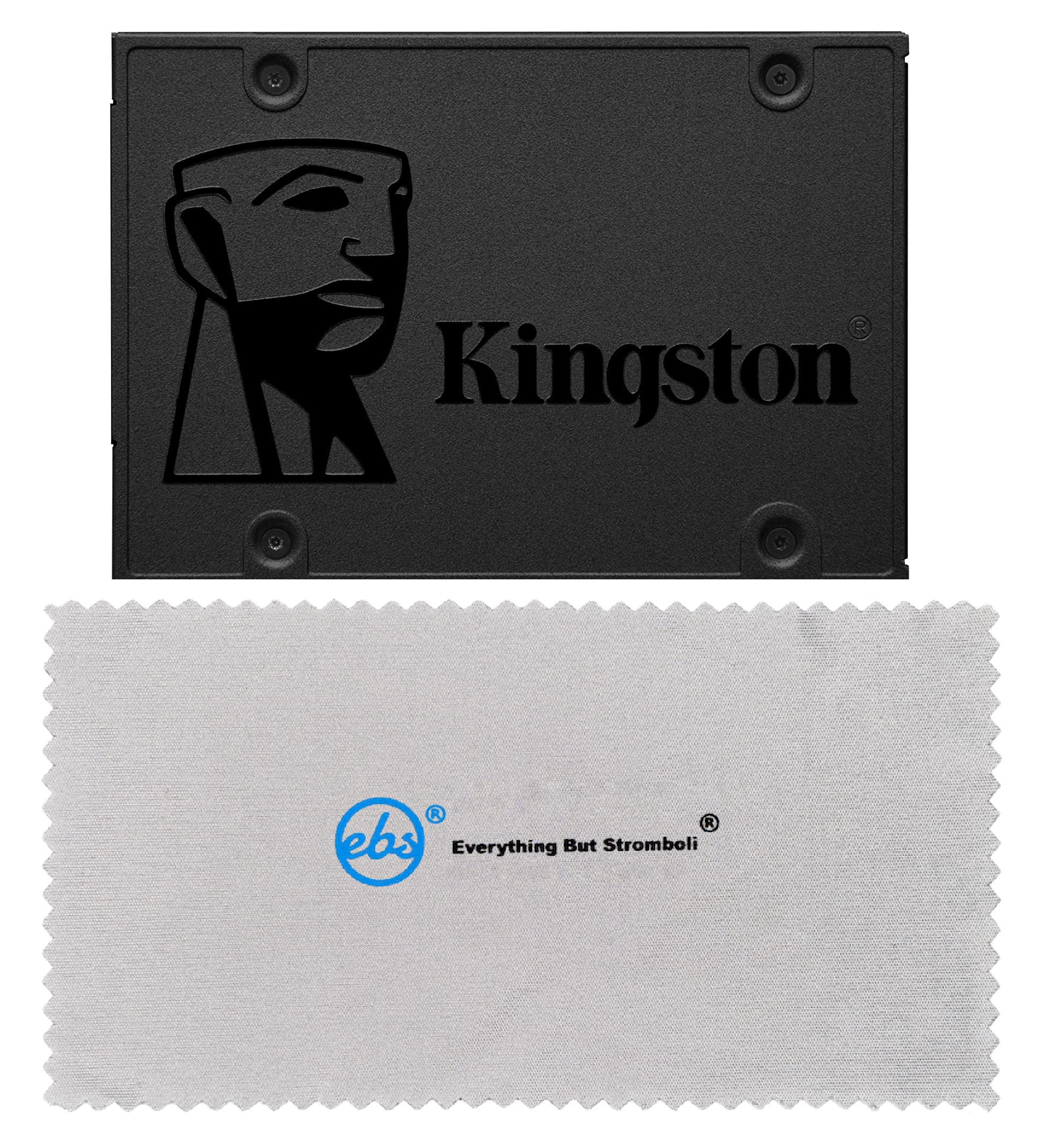Kingston SSD A400 1920GB 2.5" SATA 3.0 Internal Solid-State Drive Compatible with Gaming PC, Notebooks, Laptops, and Computer (SA400S37/1920G) Bundle with 1 Everything But Stromboli Micro Fiber Cloth
