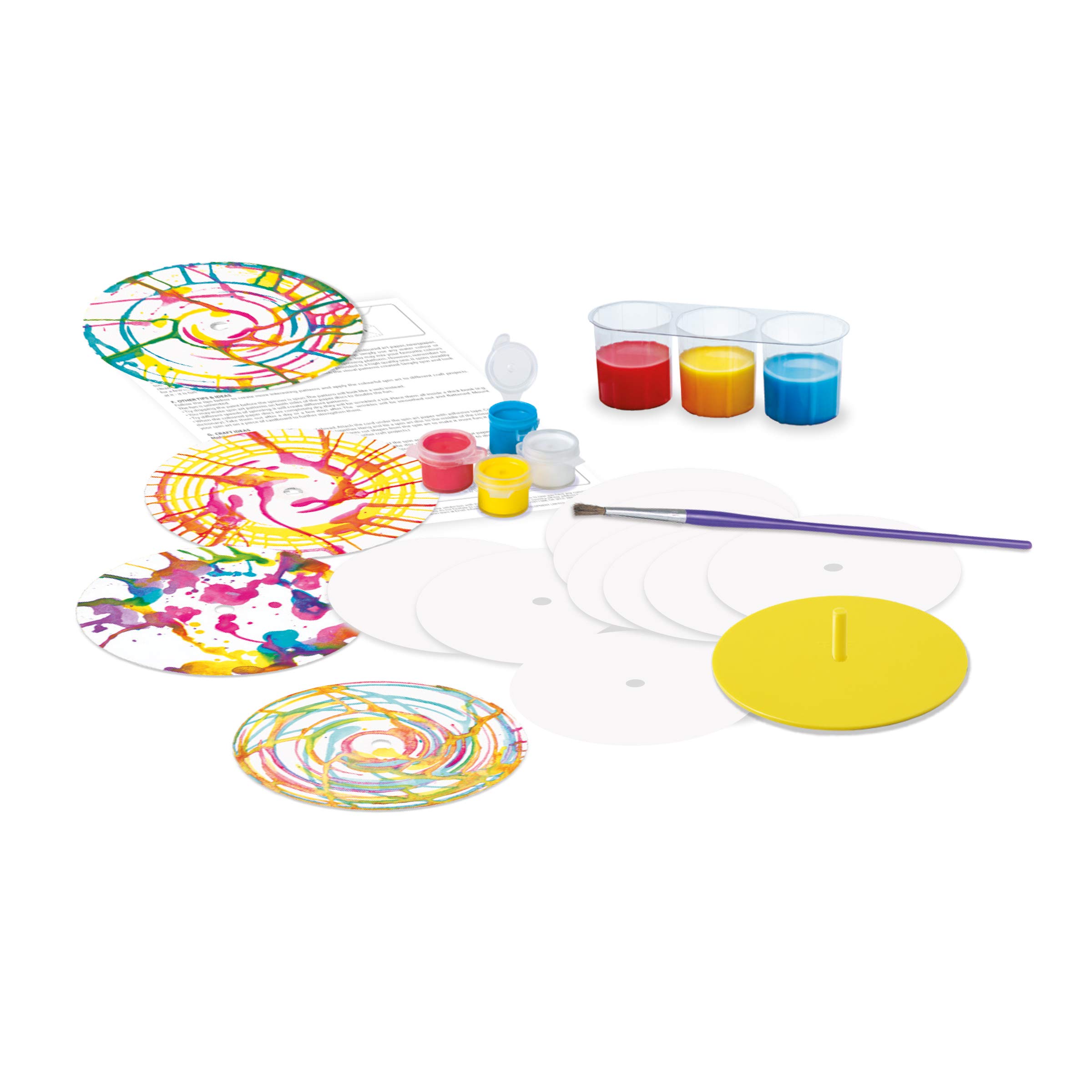 4M 404769 Little Craft Spin Art Fun Creation, Multi Colour