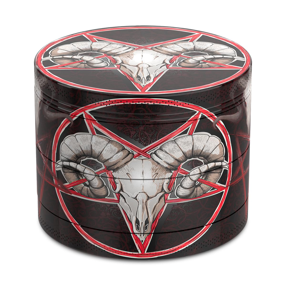 2.5in Grinder, Boho Large Floral Grinder