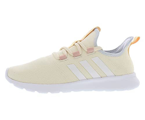adidas Women's Cloudfoam Pure 2.0 Running Shoes, Wonder White/White/Vapour Pink, 7.5 M US