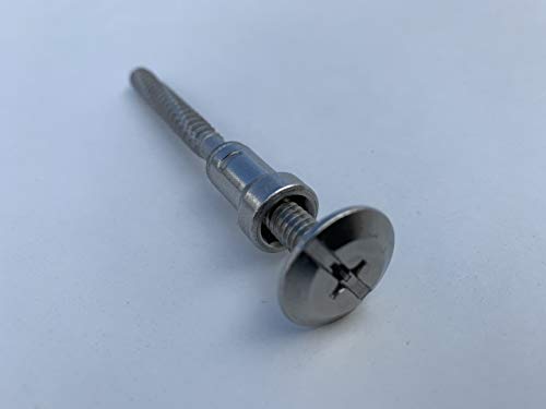 Female Panelmate Screw Anchors - Bag of 25 Anchors 1/4 x 2-5/8"