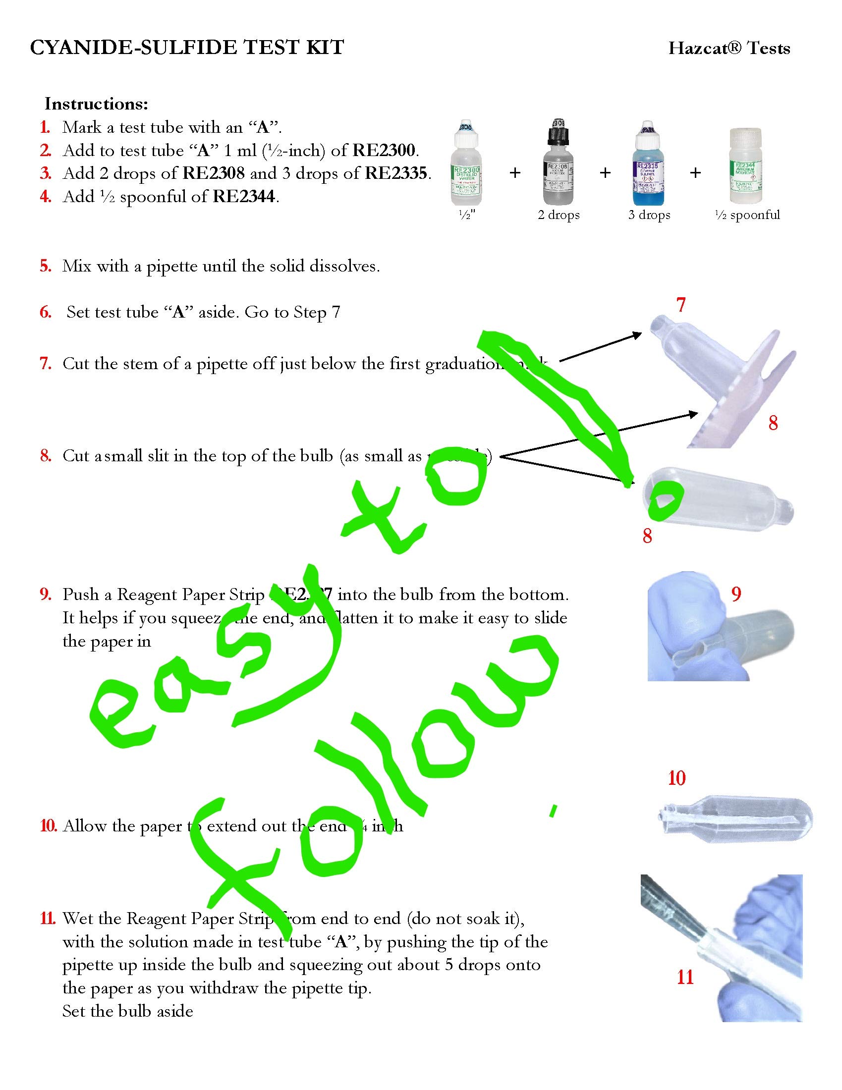 Cyanide Sulfide Test Kit