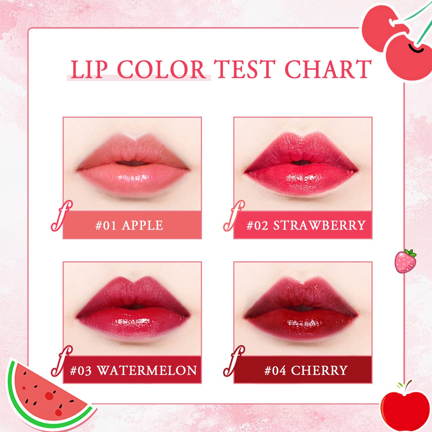 2 Colors Lip Stain Tint,Plumping Mini Liquid Lipstick,Hydrating Moisturizing Lip Cheeks And Eyes,Waterproof&Long Lasting,Natural Glossy Korean Lip Tint Stain Easy Application, Non-Sticky(03+04)