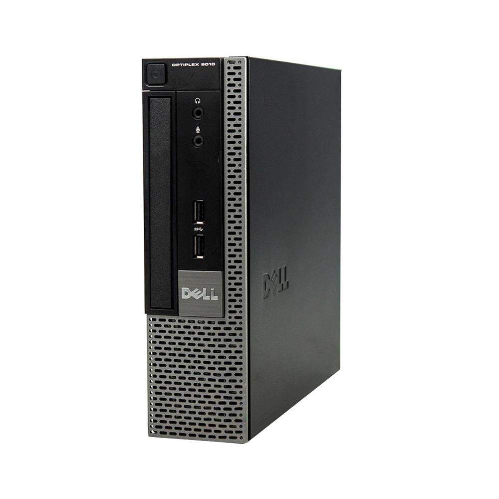 Dell 9010 USFF Desktop Business PC - Intel Quad Core i5 3470s 2.90 GHz 8GB DDR3 RAM, 500GB, Display Port, USB 3.0, VGA, Keyboard, Mouse, WiFi Adapter, Windows 10 Home (Renewed)