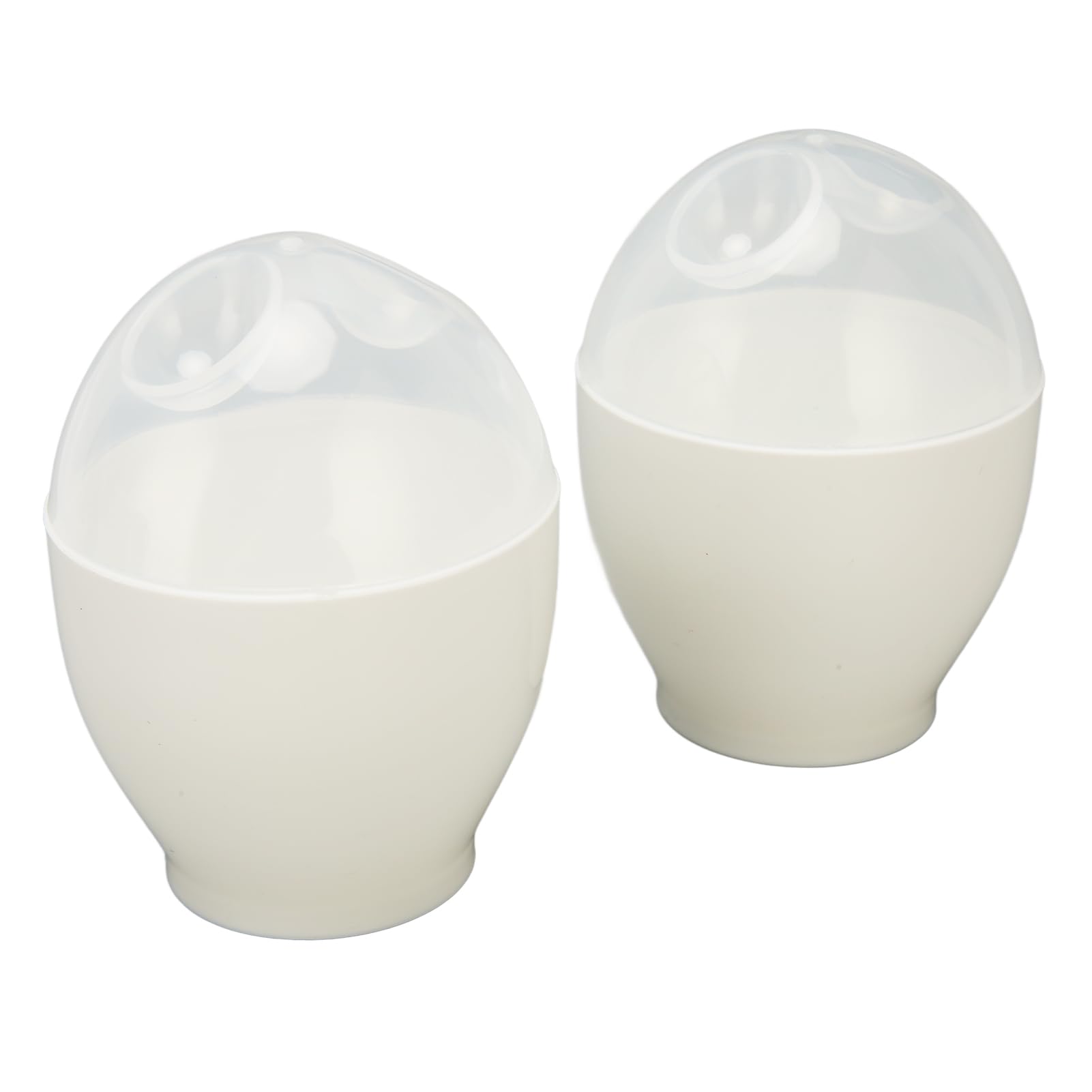 2PCS Microwave Egg Cooker, Non Stick Safety Material, 1 Minute Microwave Poached Egg Maker Kitchen Cooking Tools
