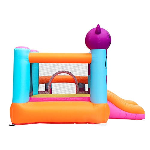 Bouncy Castles Inflatable Bouncy Castle,Large Inflatable Castle Children's Indoor Outdoor Playground
