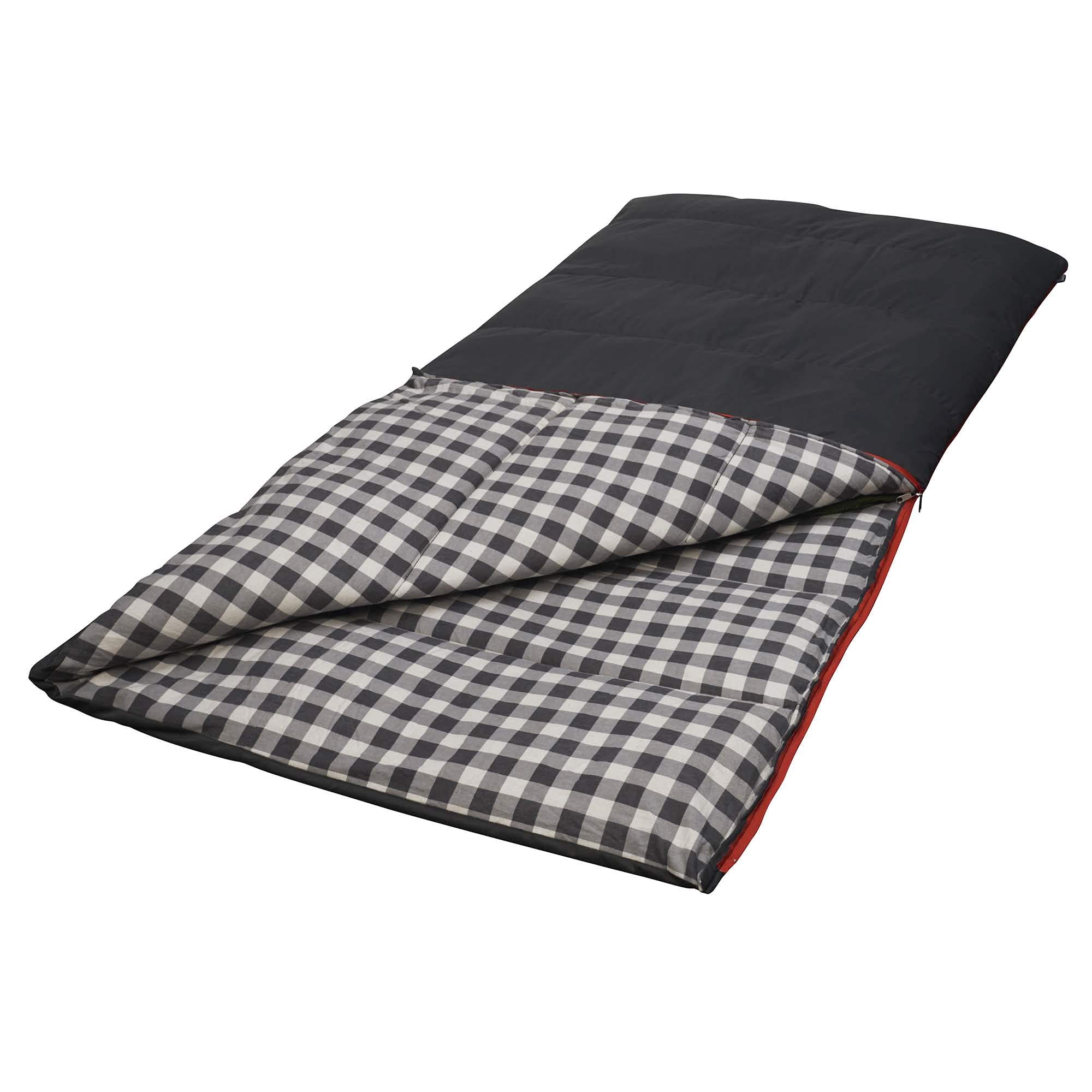 20 Degree Sleeping Bag with Zipper, Adult Rectangular Sleeping Bag, 39"x80, Unisex