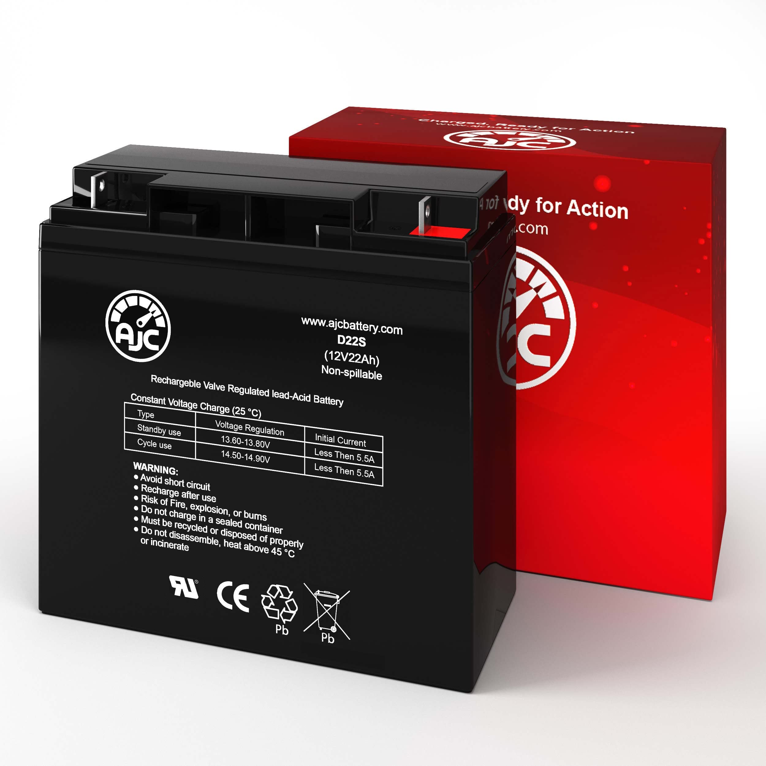 AJC Battery Compatible with Diehard 1150 12V 22Ah Jump Starter Battery