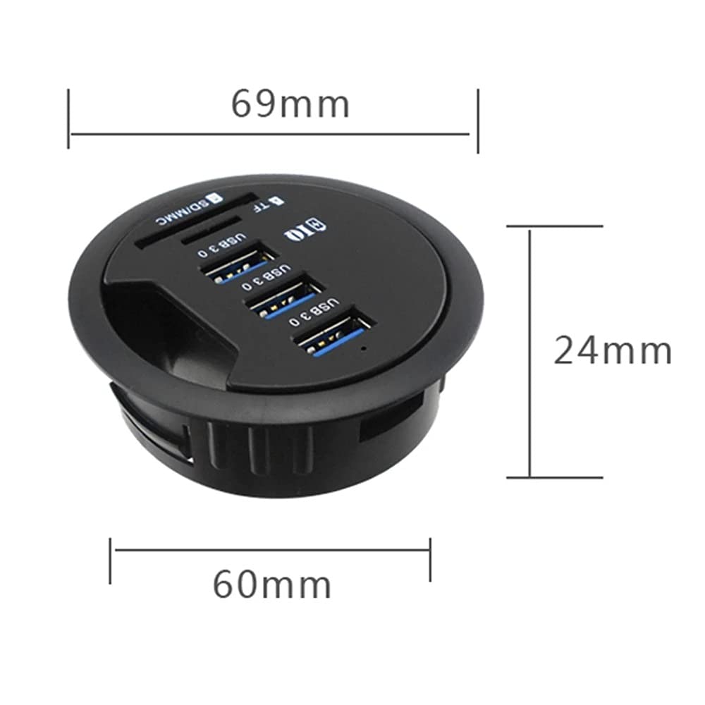 SHYPT USB Hub 3 0 for Laptop PC Card Reader USB Power Supply USB Splitter USB Dock Portable