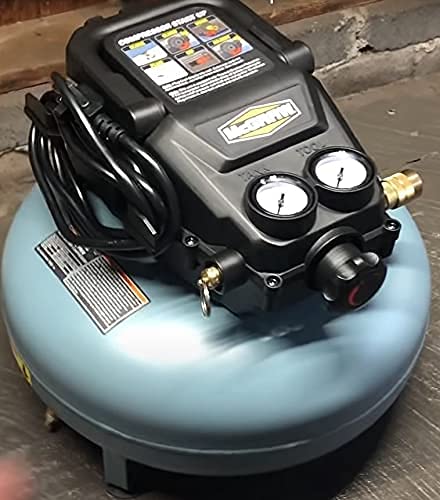 3 Gallon 1/3 HP 110 PSI Oil-Free Pancake Air Compressor